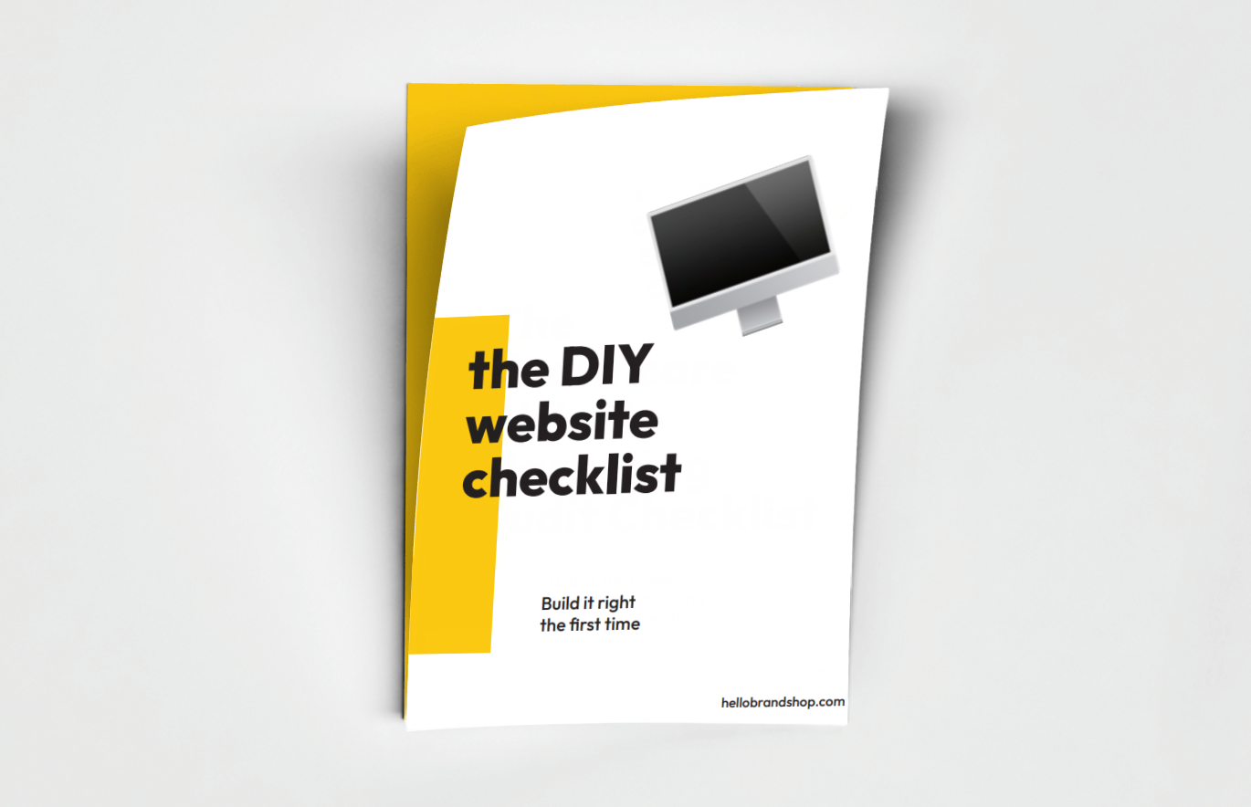 Download The DIY Website Checklist – BrandShop